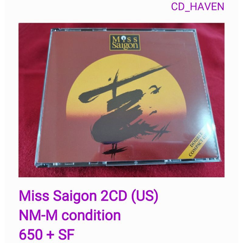 Miss Saigon 2CD (unsealed) | Shopee Philippines