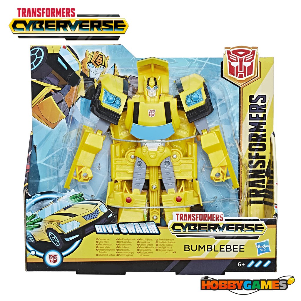 Transformers Cyberverse Ultra Class Hive Swarm Bumblebee Tracksuit ...