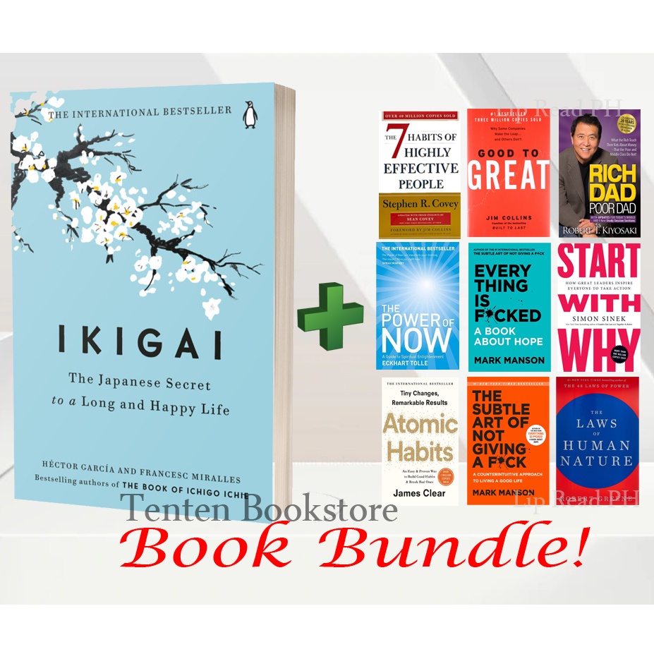 Original Ikigai Plus One Bestseller Books Bundle (All Paperback ...