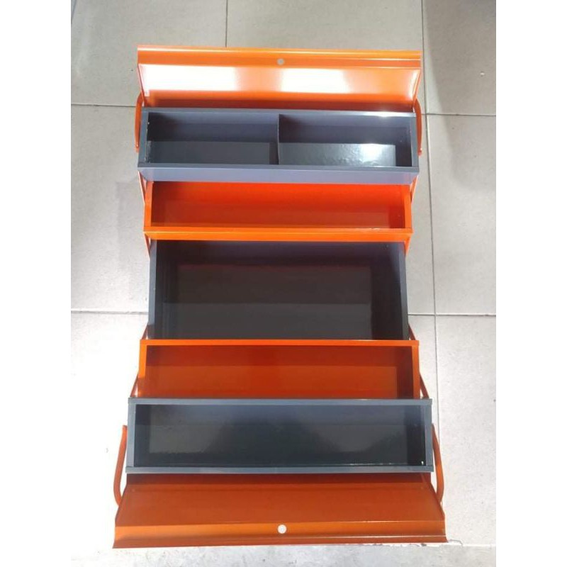 Eagle Metal Tool Box 2 Tone Original | Shopee Philippines
