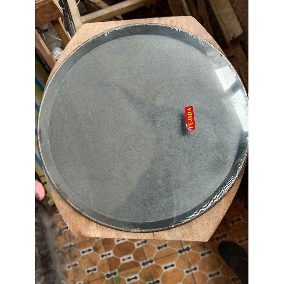 Sizzling Plate Round Heavyduty Cast Iron NO HANDLE WITH WOOD | Shopee ...