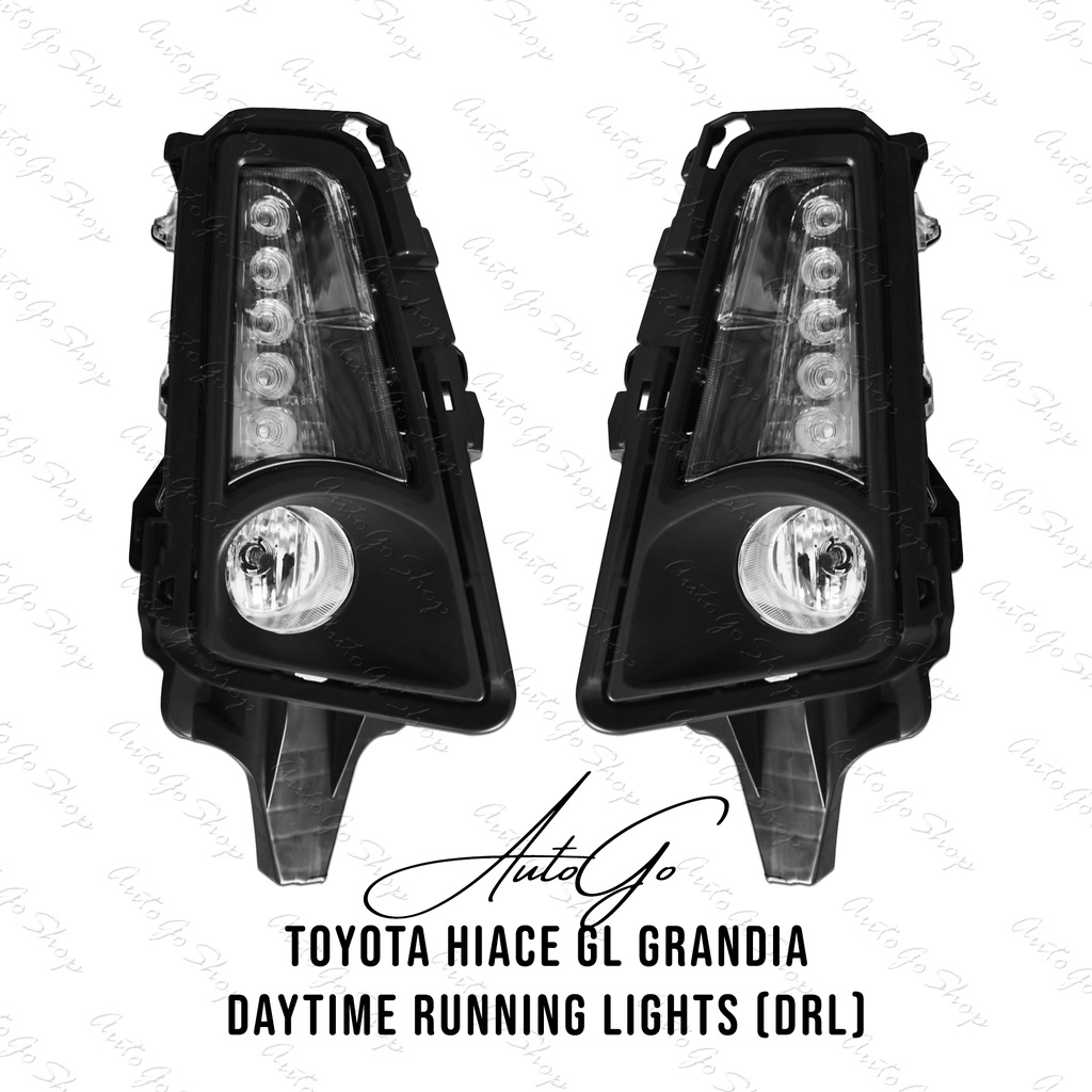 Toyota Hiace Commuter Deluxe 2019-2024 DRL Daytime Running Lights with ...