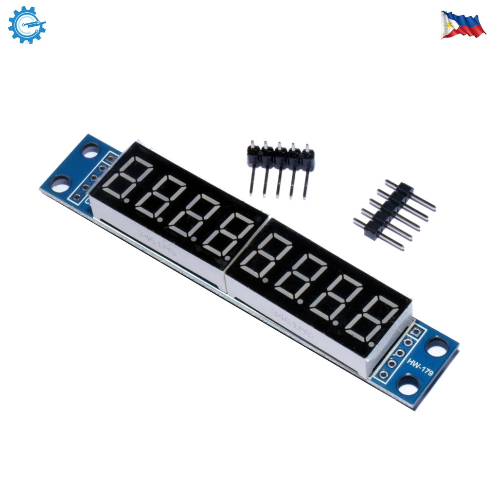 MAX7219 8-Digit 7 segment Display Module | Shopee Philippines