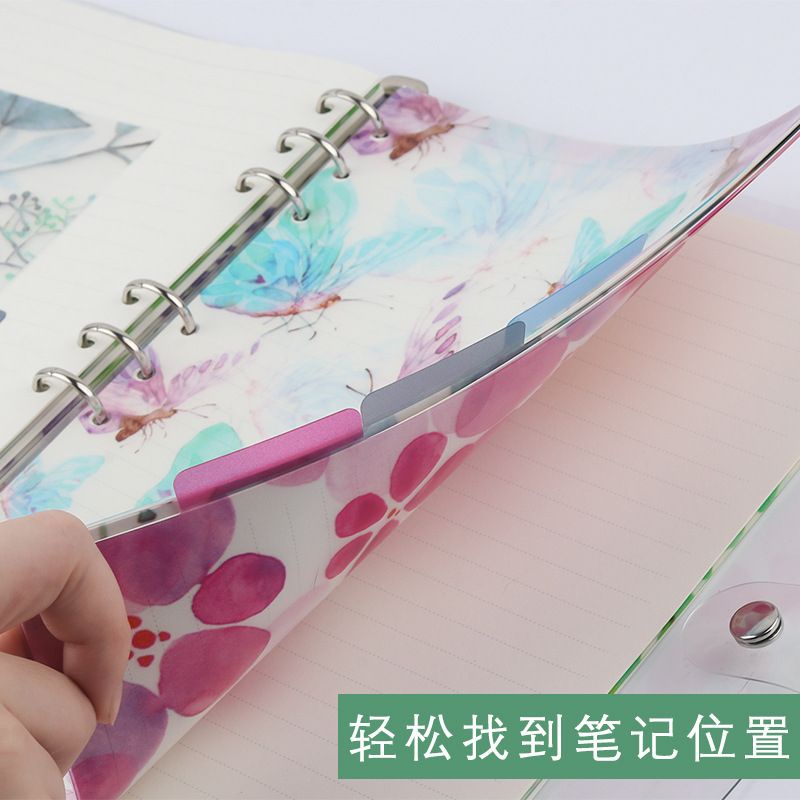 Binder Divider A6 Ring 6 A5 Divider Motif Notes Book Marker | Shopee ...