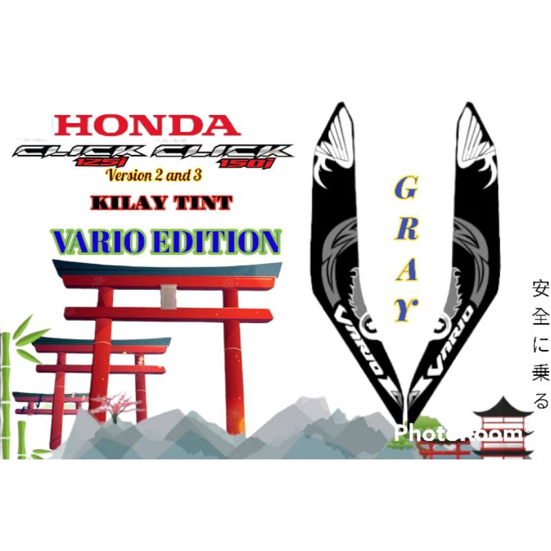 Honda Click Version 2,3 and 4 Kilay Tint Vario Edition / click Kilay ...