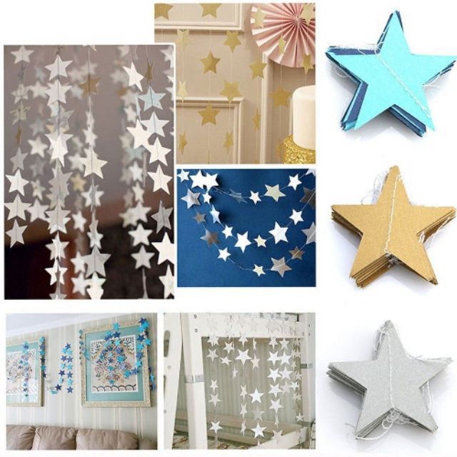 Decorative Star Wire 4m Long (Available In 4 Colors) | Shopee Philippines