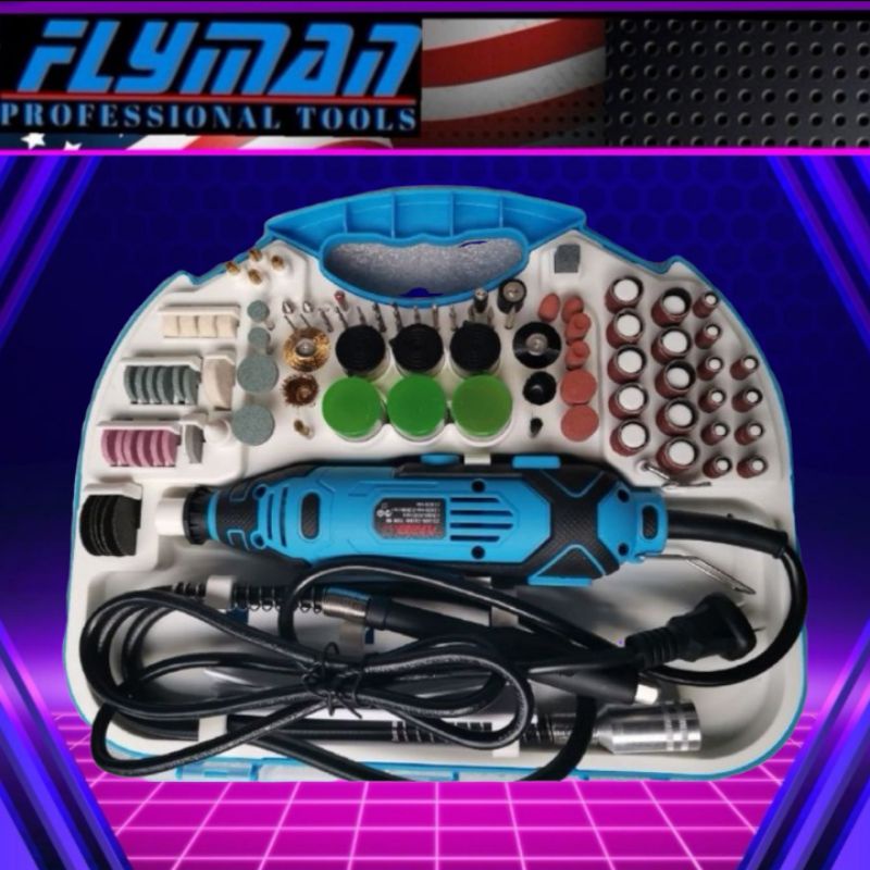 Porting tools flyman/ electric mini grinder 300pcs set | Shopee Philippines