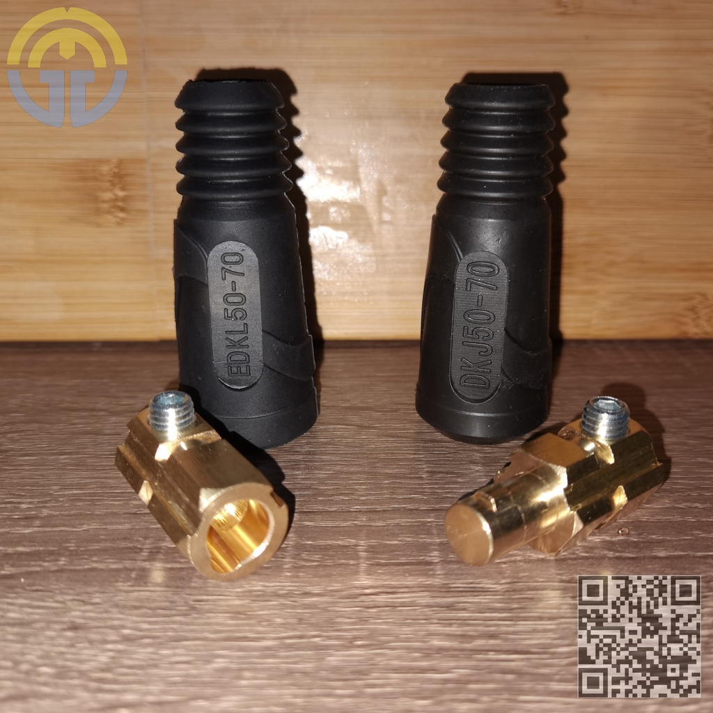 High Performance Welding Cable to Cable Connector Plug and Socket Set ...