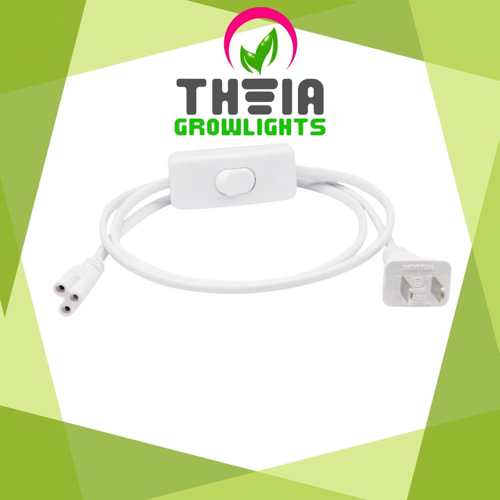 1.5 Meter T5 Connector Cable Cord Plug with switch/Thick and solid plug ...