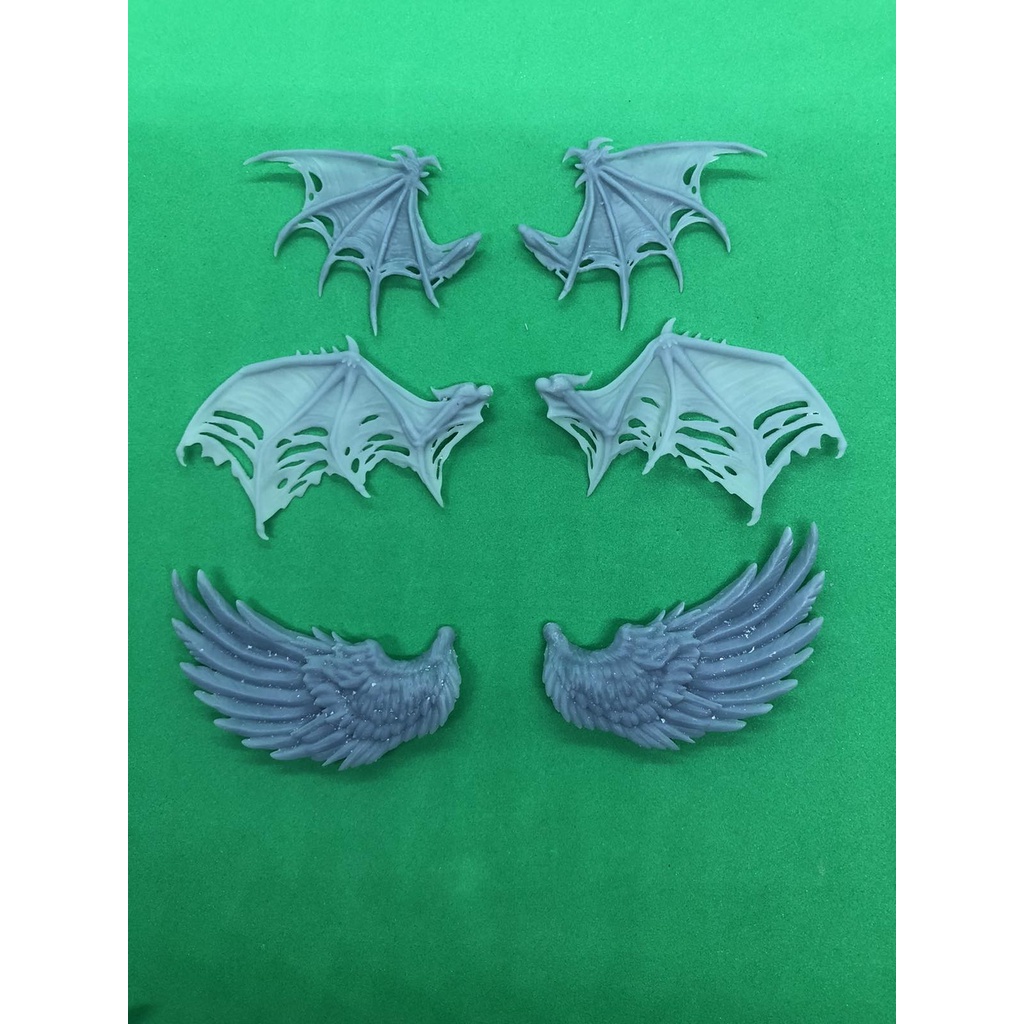 Wings Set 1 - tabletop miniatures bits and parts (various creators ...