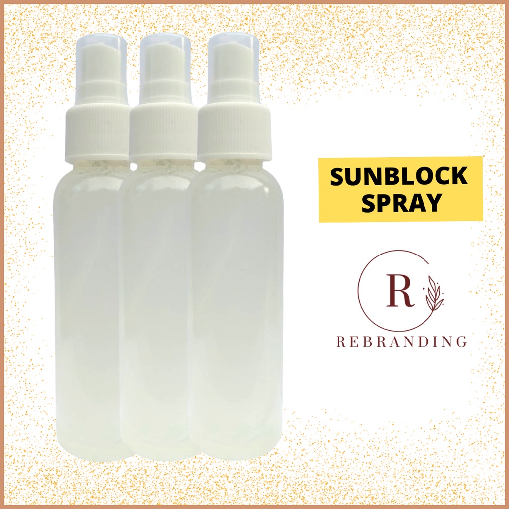 Sunblock Spray 100++ SPF UVA/UVB Protection Whitening Sunscreen ...