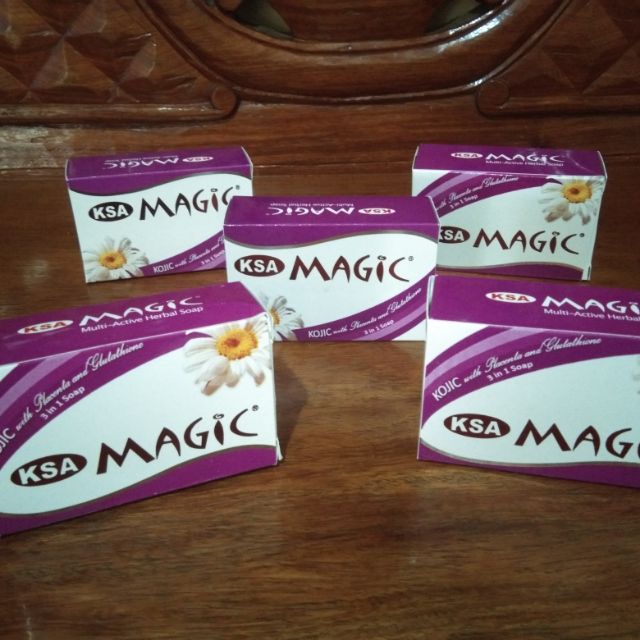 KSA Magic 3in1 Soap (Kojic with Placenta and Gluta) | Shopee Philippines