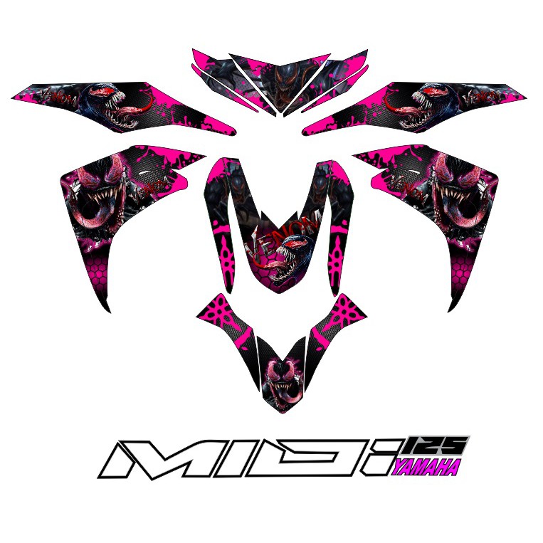 Yamaha Mio i 125 Decal Kit | Shopee Philippines