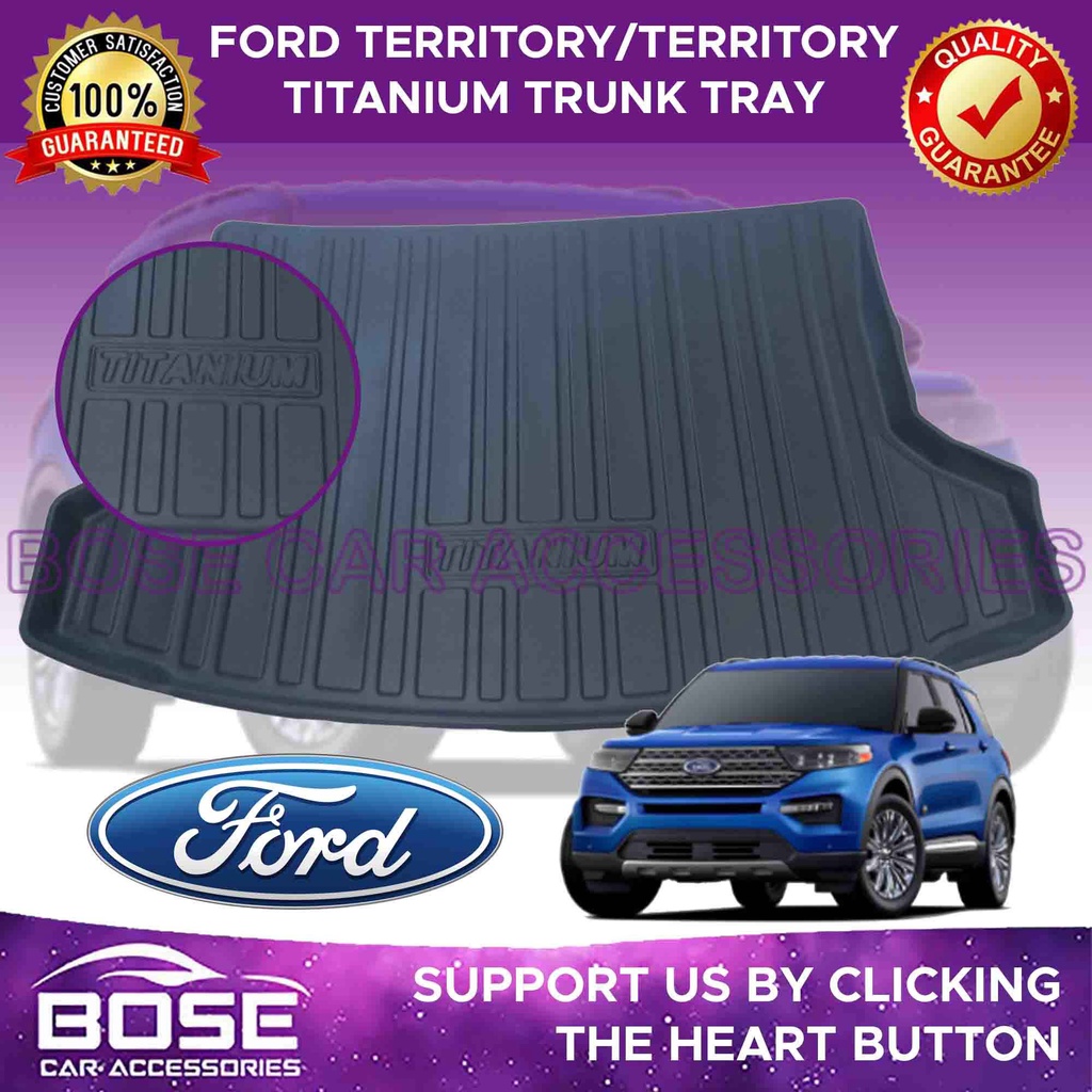 Car Trunk Tray for Ford Territory / Titanium 2020 - 2022/2023-ON Model ...