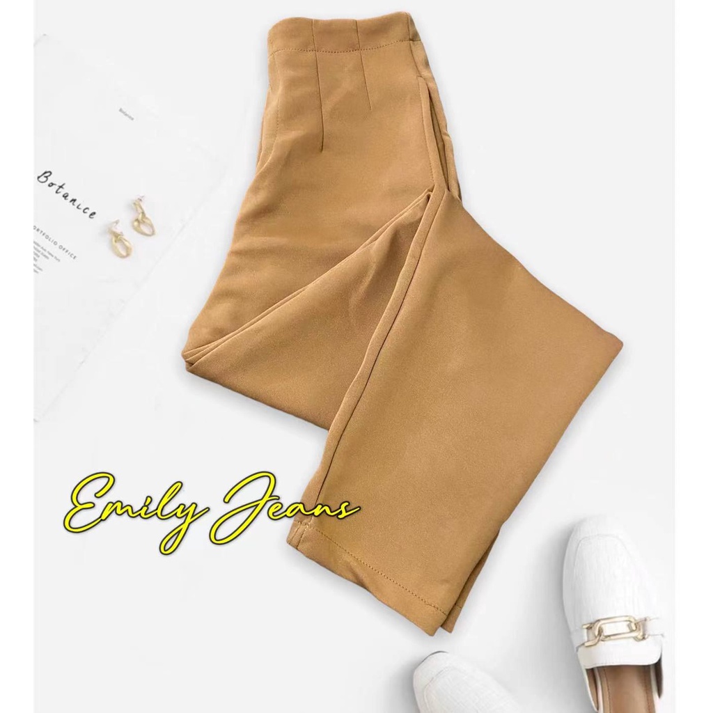 EMILY Dupe INSPIRED Trouser Pants BESTSELLER 10318 | Shopee Philippines