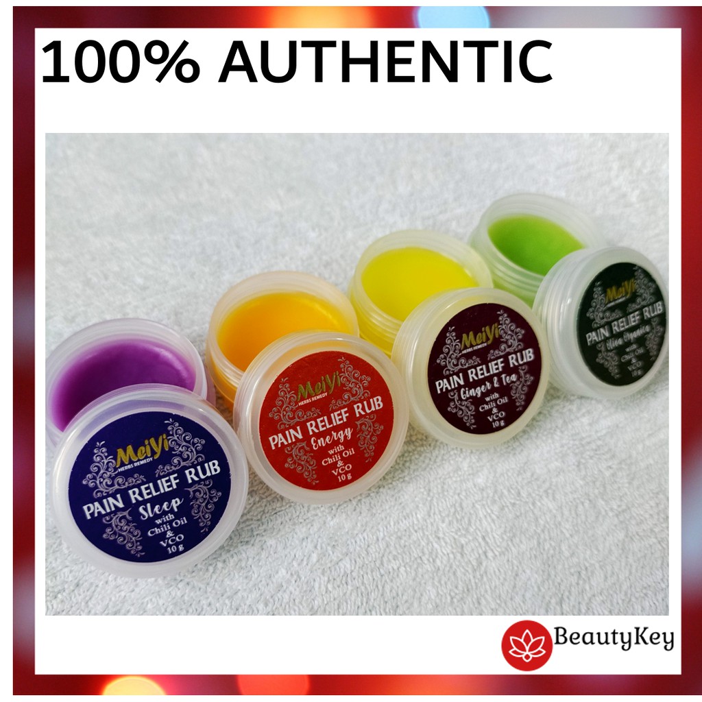 Meiyi Pain Relief Rub (10g-small) | Shopee Philippines