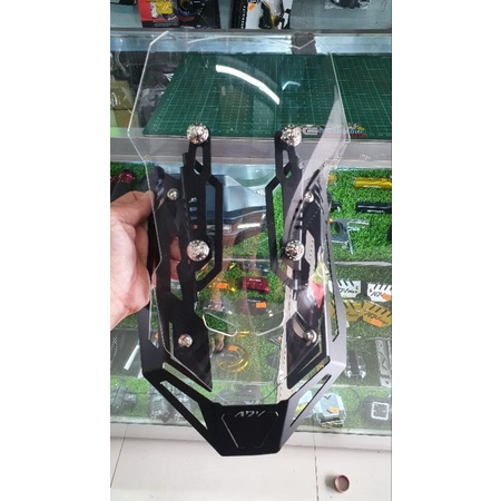 IRON visor windshield for ADV 150/160, bristol ADX 160 | Shopee Philippines