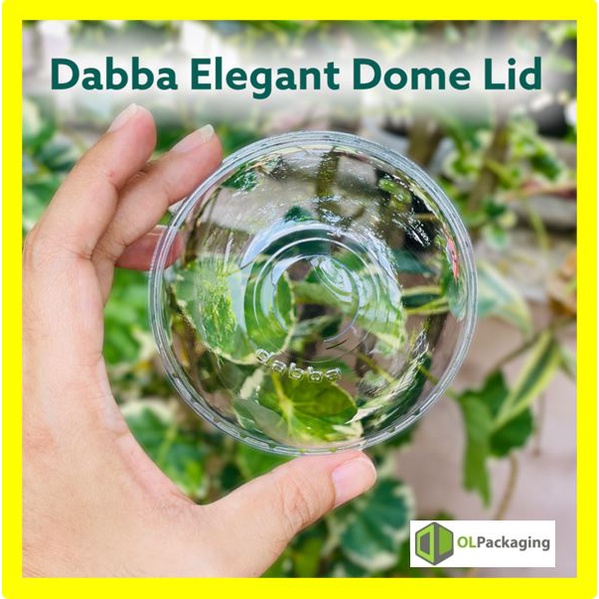 1 box DABBA Elegant Strawless, Dome & Flat Lid 95mm (1250pcs) | Shopee ...