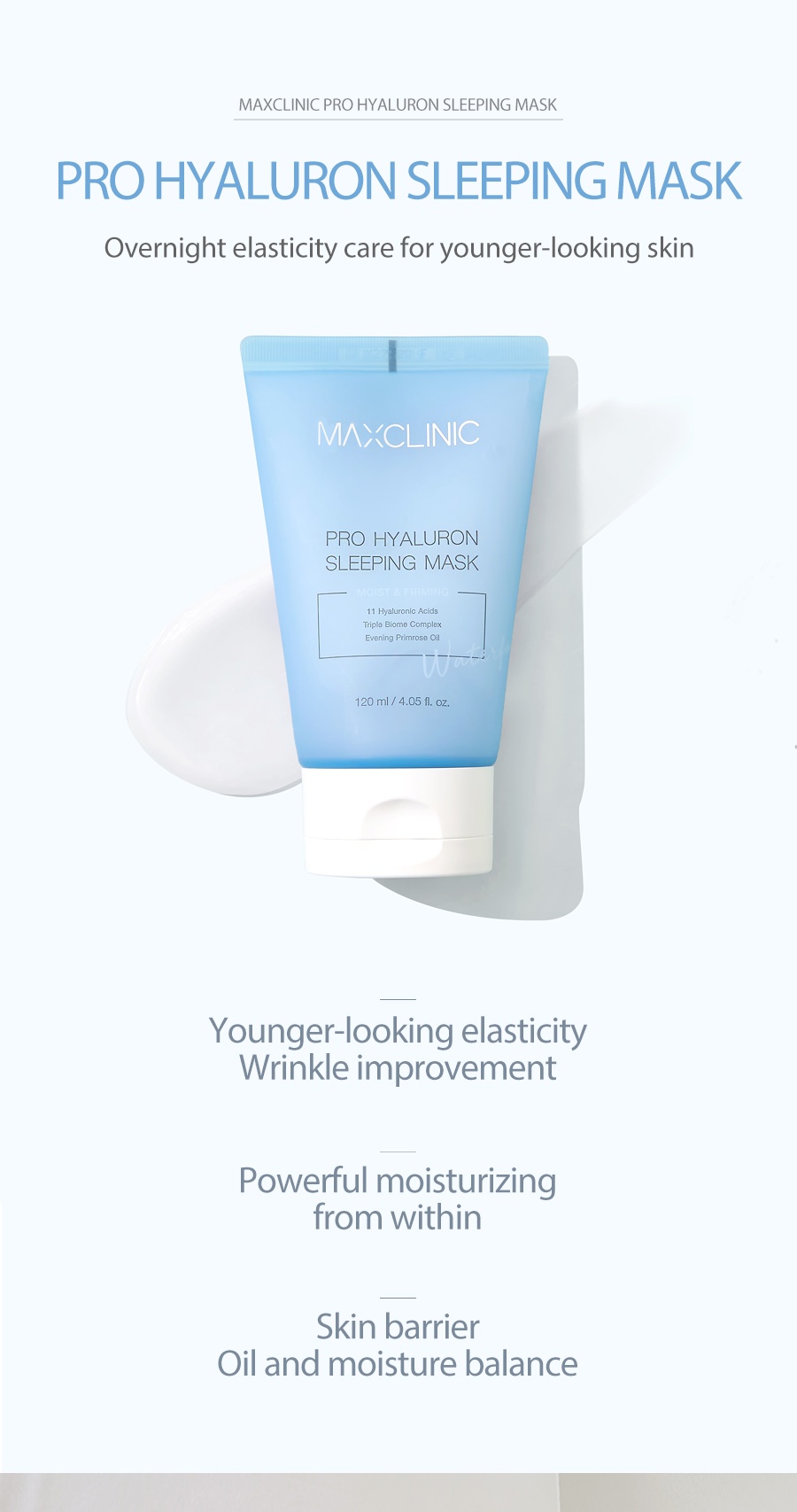 MAXCLINIC Pro Hyaluron Sleeping Mask 120ml | Shopee Philippines