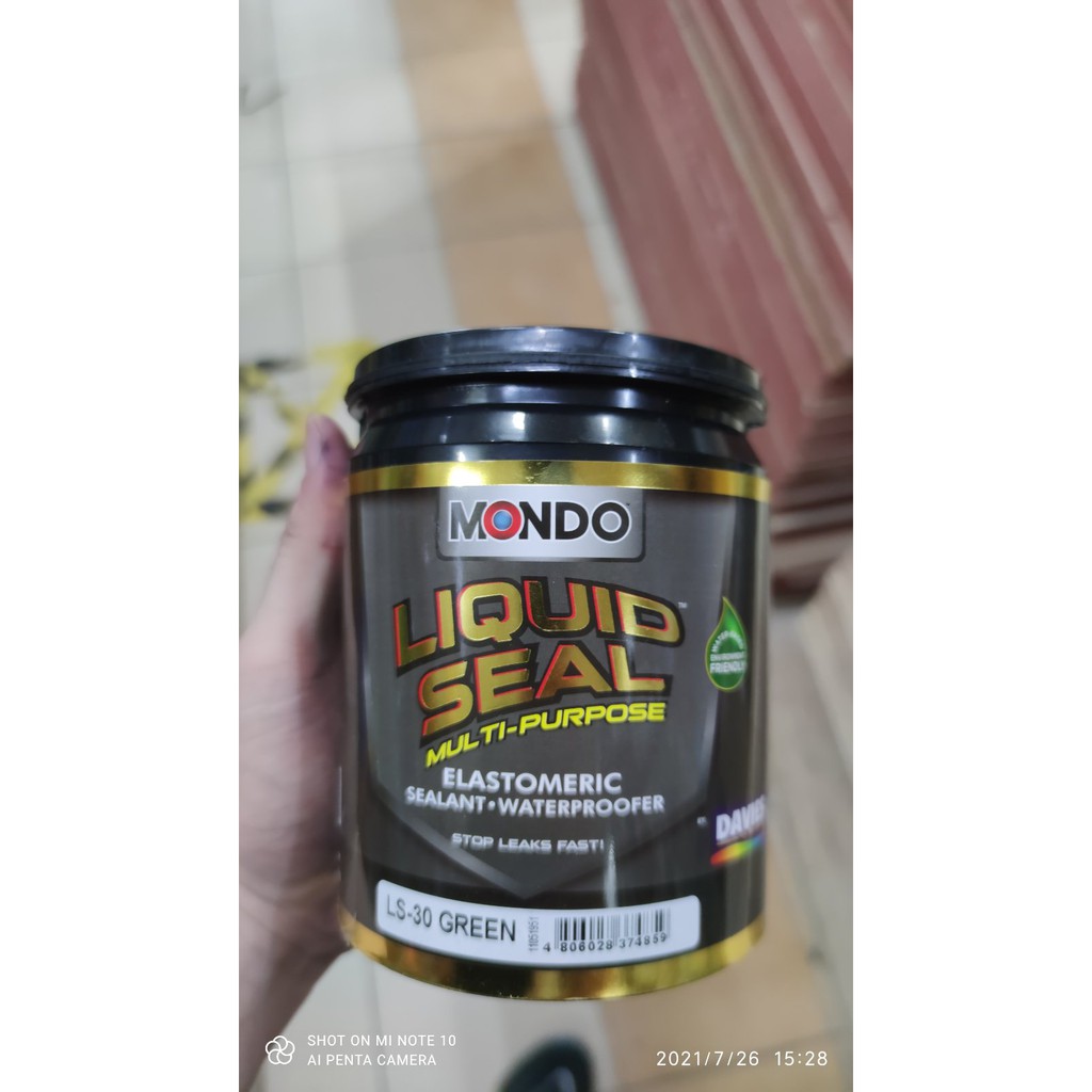 Davies Mondo Liquid Seal 1Ltr Elastomeric Sealant Waterproofer (Water Based) | Shopee Philippines