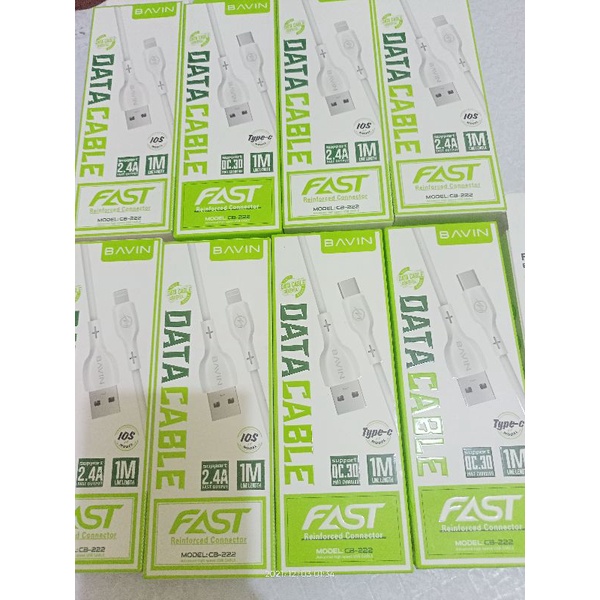 ORIGINAL BAVIN CABLE FOR, MICRO, TYPE C,IOS | Shopee Philippines