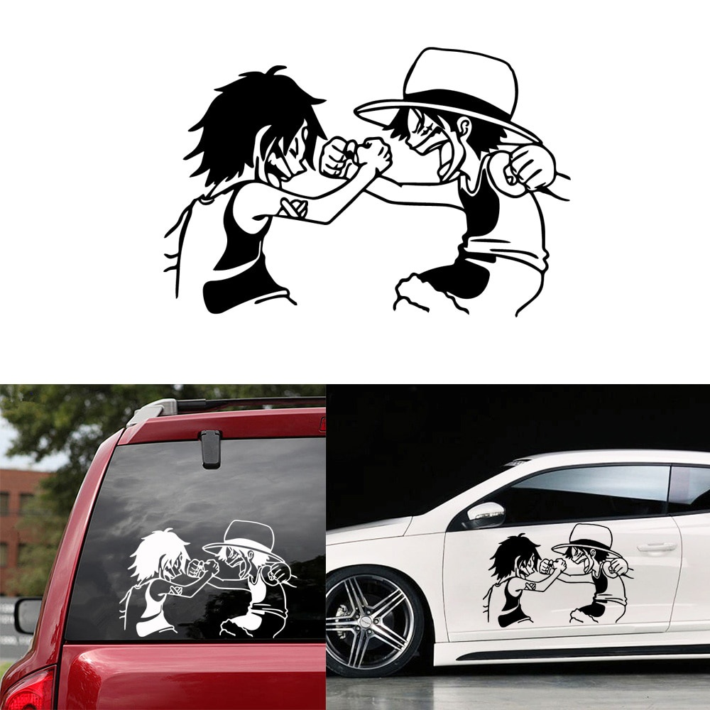 Free Shipping One Piece Cars Monkey De Luffy Car Stickers Car Wrap ...