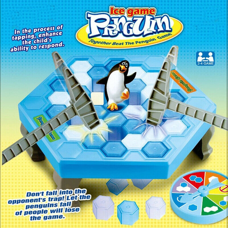 Save the Penguin Don't Break The Ice Penguin Trap Party Funny Toys ...