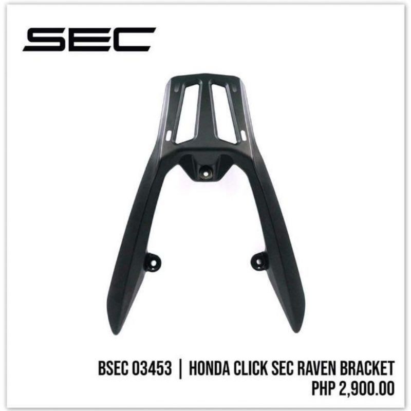 Honda Click Bracket SEC Raven for Top Box Carrier | Shopee Philippines