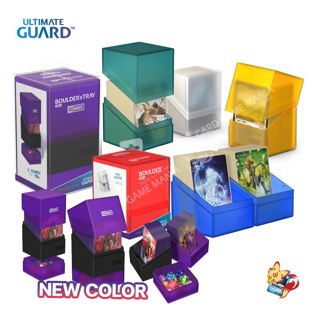 [Ultimate Guard][Deck Box] Boulder Deck Box 80/100+ Card Storage ...