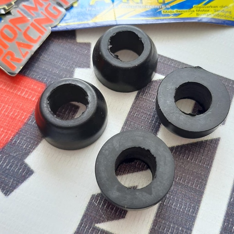 4Pcs Black Rubber Handlebar Riser Damper for Honda CRF 150 Motorcycle ...