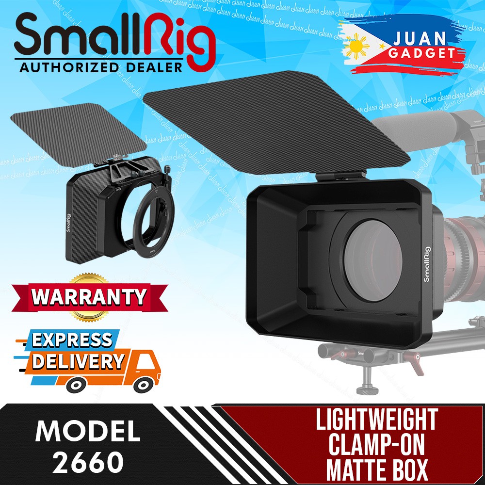 [CLEARANCE] Smallrig 2660 Lightweight Matte Box w/ Multi Mount Design ...