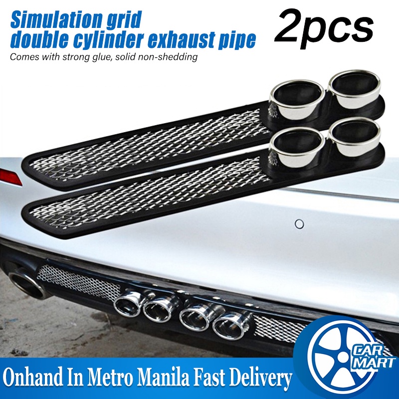 Car Decoration Exhaust Pipe Fake Exhaust Hole Modified Tail Throat ...