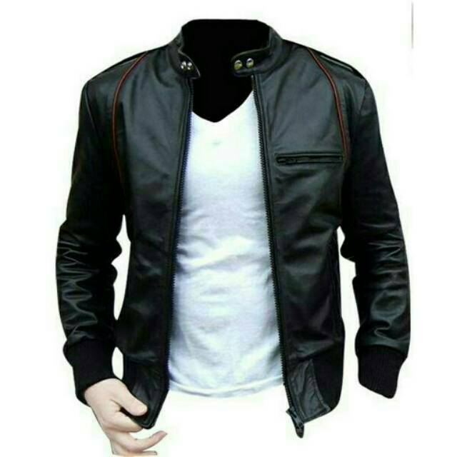 Garut 100% Genuine Sheepskin Jacket Original Original... Elegant Men's ...