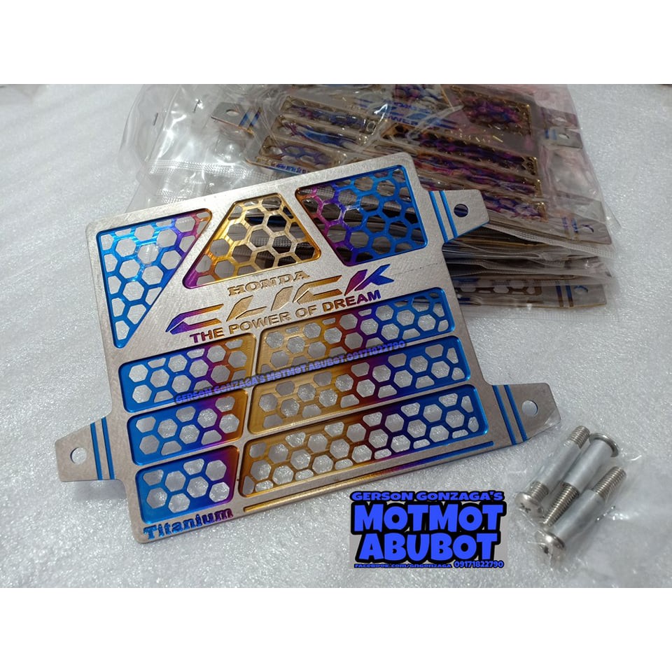 HONDA CLICK V1 &V2 125/150 TWO TONE RADIATOR COVER | Shopee Philippines