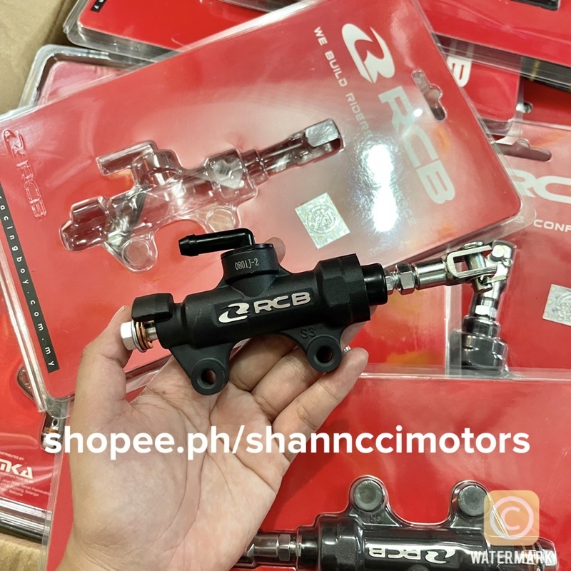 RCB REAR BRAKE MASTER PUMP UNIVERSAL ( CHARCOAL ) RACING BOY | Shopee ...