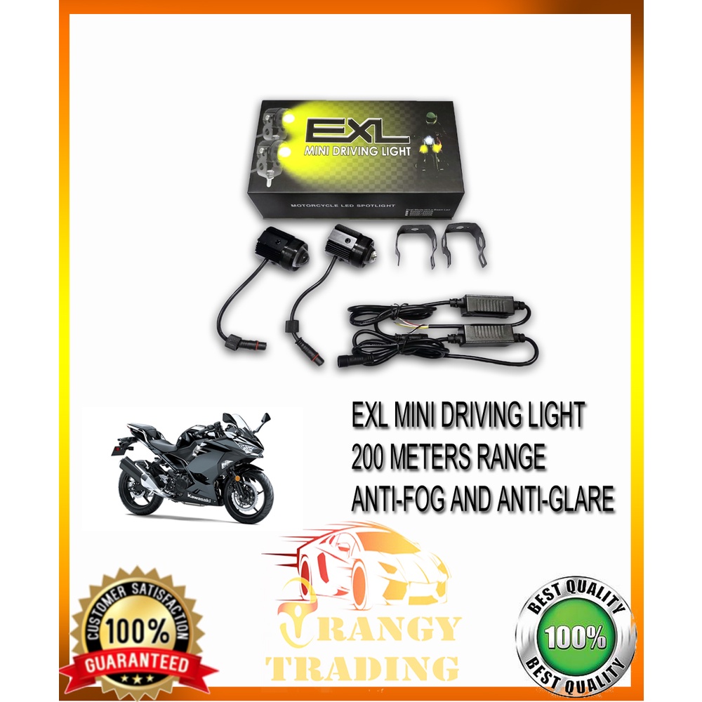 EXL Mini Driving Light Version 3 Aux Light w/ Ballast & Blower for ...
