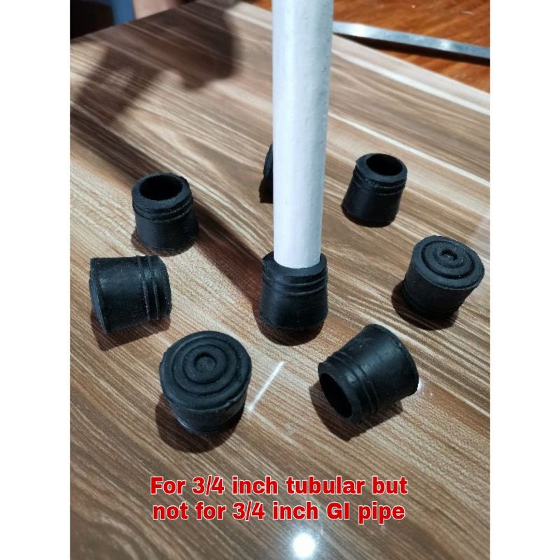 3/4 inch (19mm) Round Outer Rubber Footing 100 pcs | Shopee Philippines