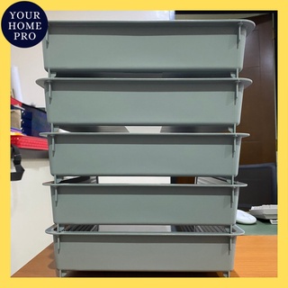 Long & Short Bond Paper Holder Office Desk File Document Organizer Tray ...
