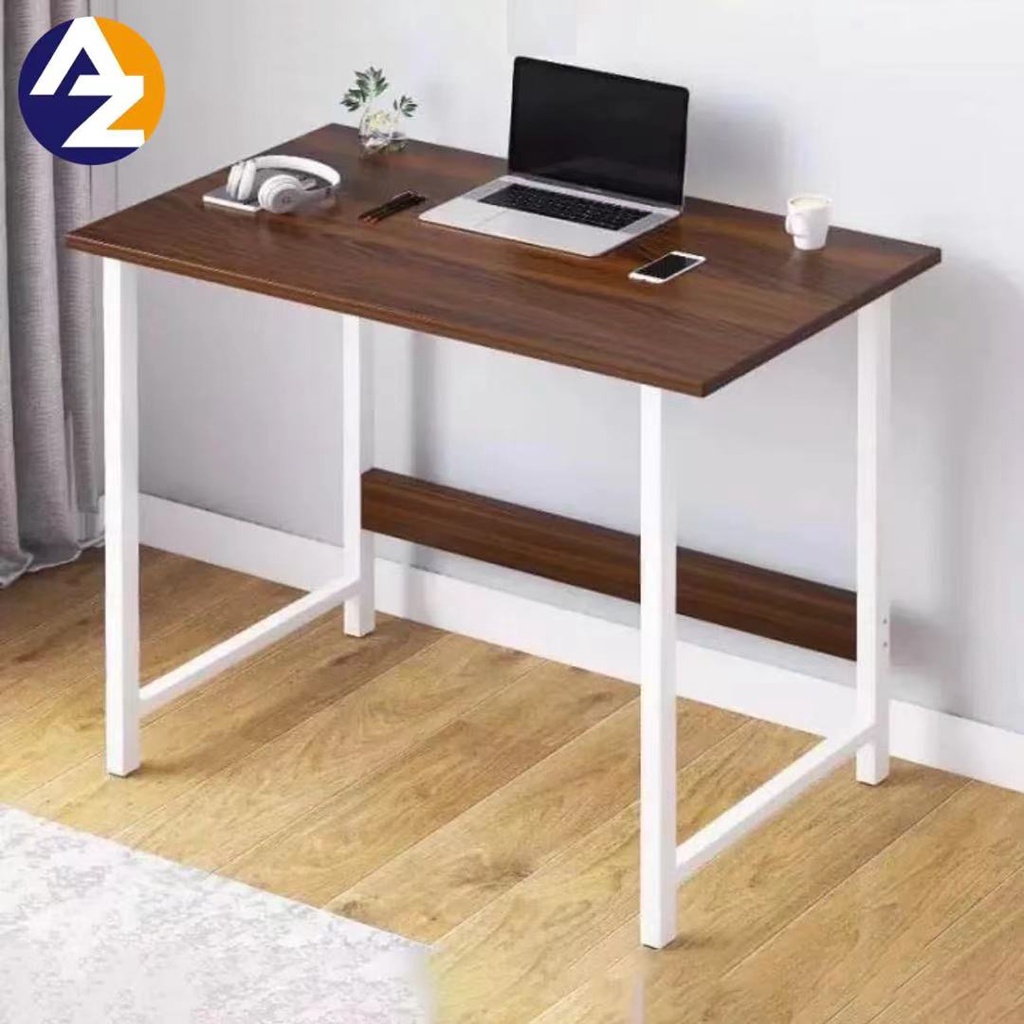 AZ High quality modern minimalist style computer desk solid wood study ...