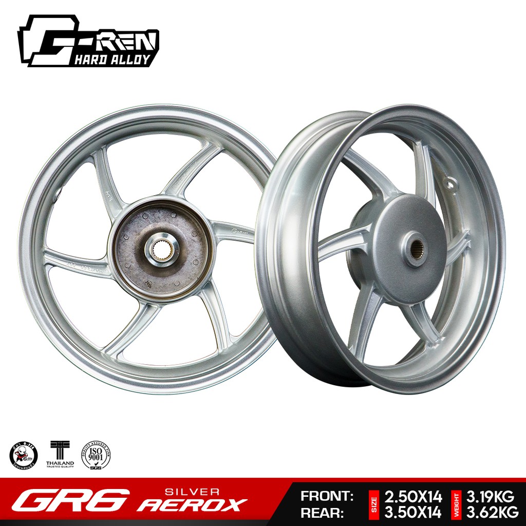 G-REN Mags For Aerox Nvx (Gr6) 14 | Shopee Philippines