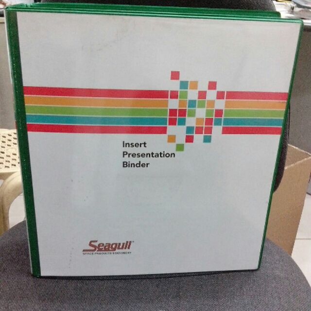 Seagull 3ring binder 3.5" (+/- 0.05") thickness a4 NEW DESIGN | Shopee ...