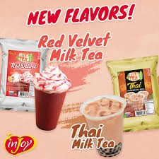 Injoy Milk Tea Powder 500g - Authentic Matcha Flavor for Homemade and ...