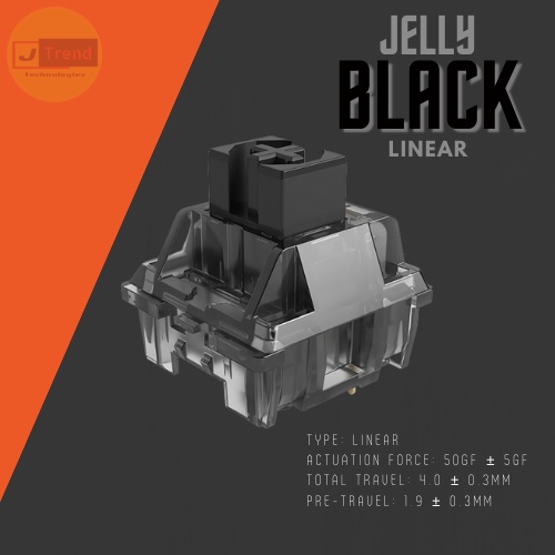 Akko Jelly Black Linear Switches 45pcs | Shopee Philippines