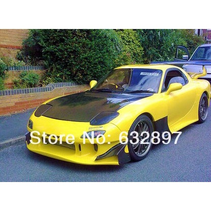 FRP Auto spare parts : Front Bumper Splitter Canard (Pair) For FRP RX7 ...