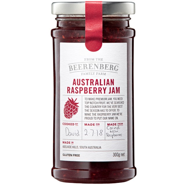 Beerenberg Australian Raspberry Jam 300g | Shopee Philippines