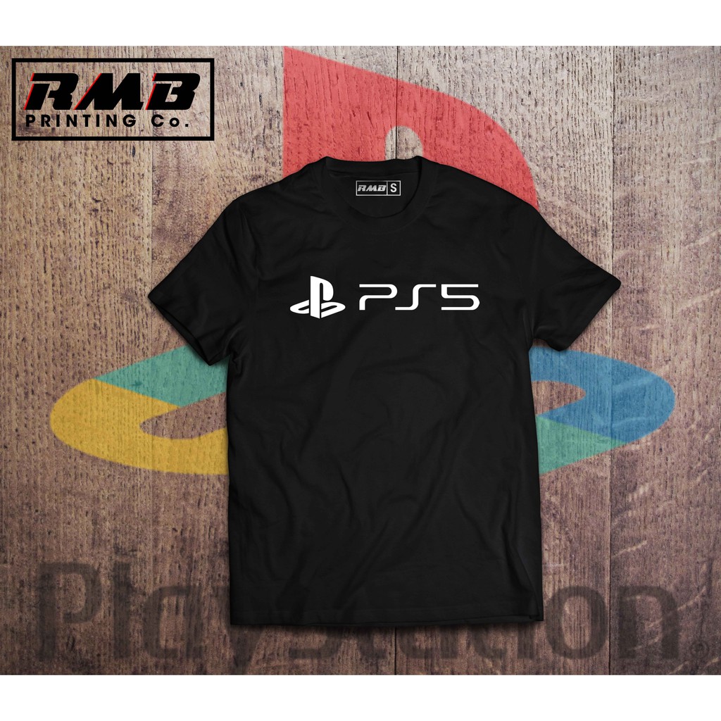PS5 INSPIRED SHIRT - PS5 LOGO SHIRT | Shopee Philippines