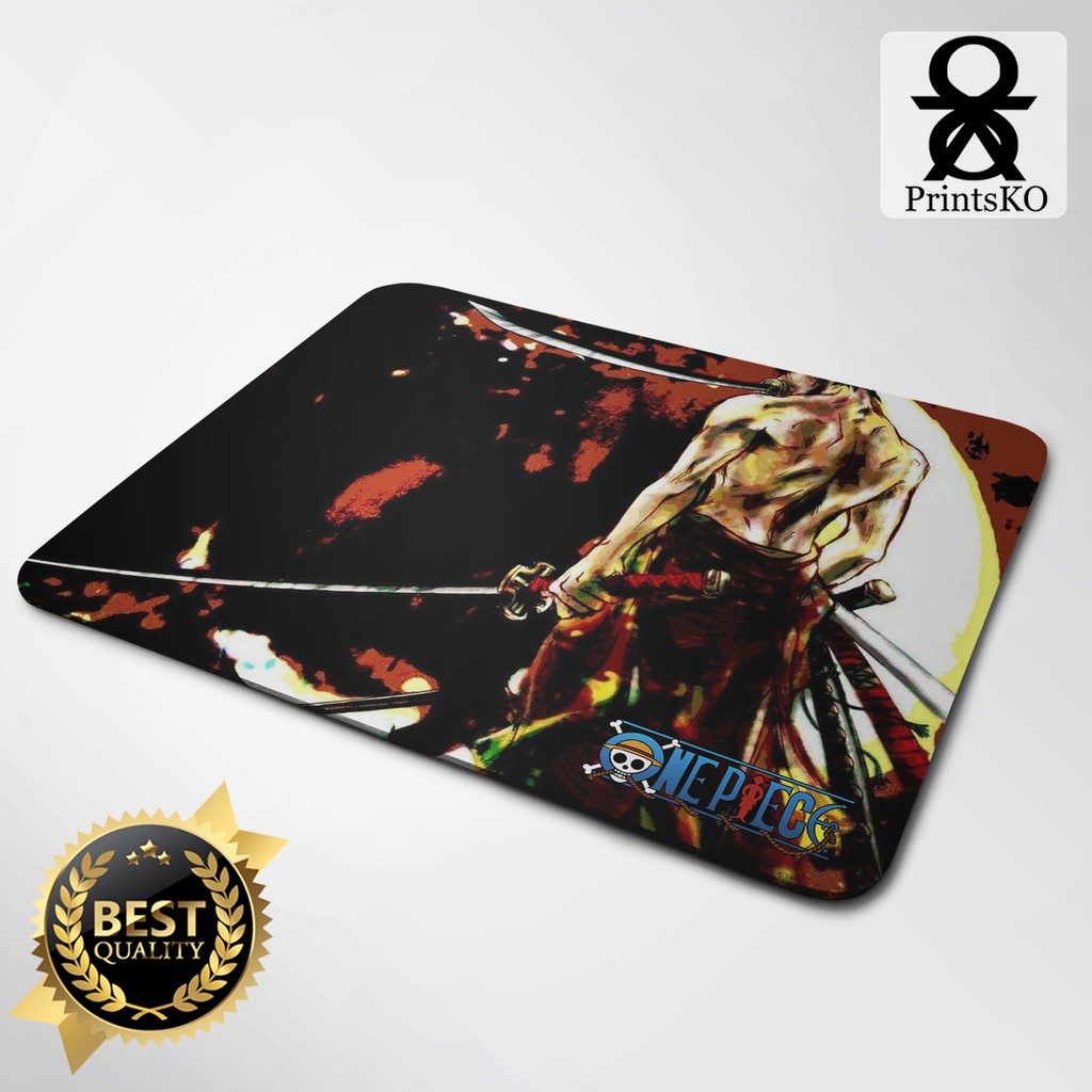 Onepiece Mouse pad - Roronoa Zoro Design | Shopee Philippines