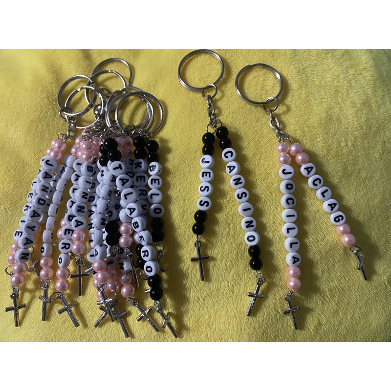 Double Name Personalize Keychain (giveaway/souvenir) | Shopee Philippines