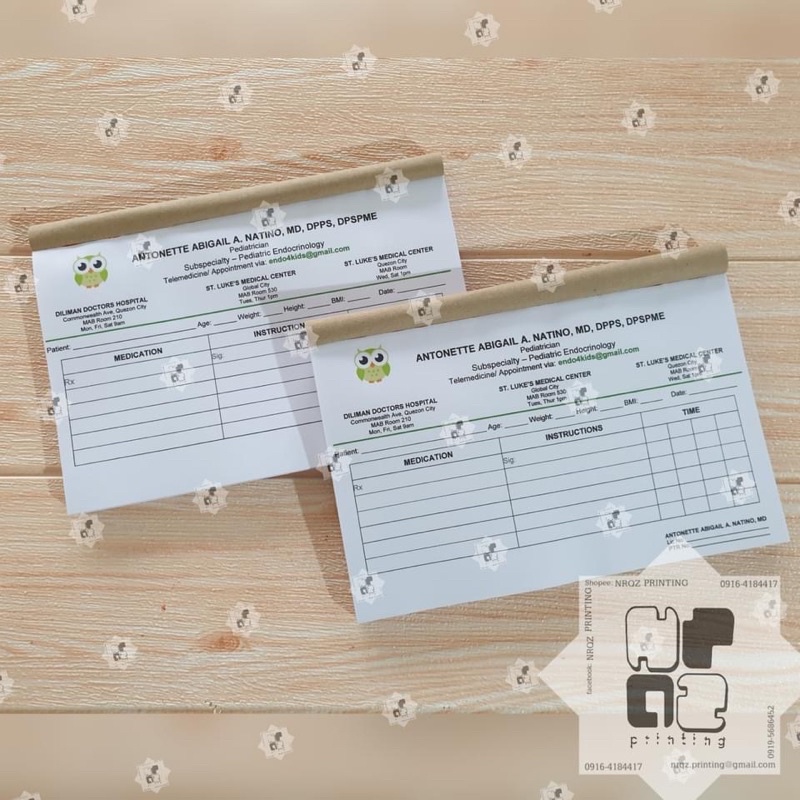 PRESCRIPTION PAD / RX PAD / MEDICAL FORMS AND MEDICAL CERTIFICATE ...
