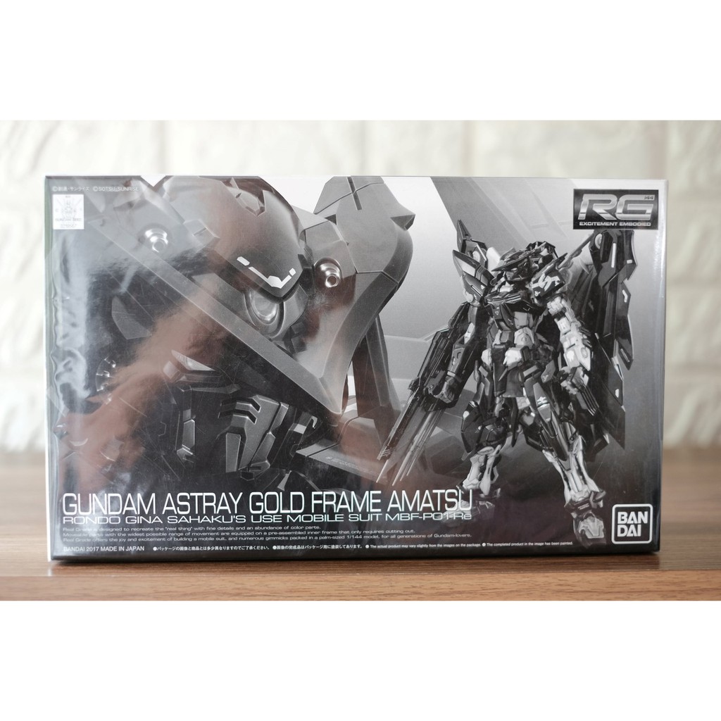 PBANDAI RG Gundam Astray Gold Frame Amatsu | Shopee Philippines